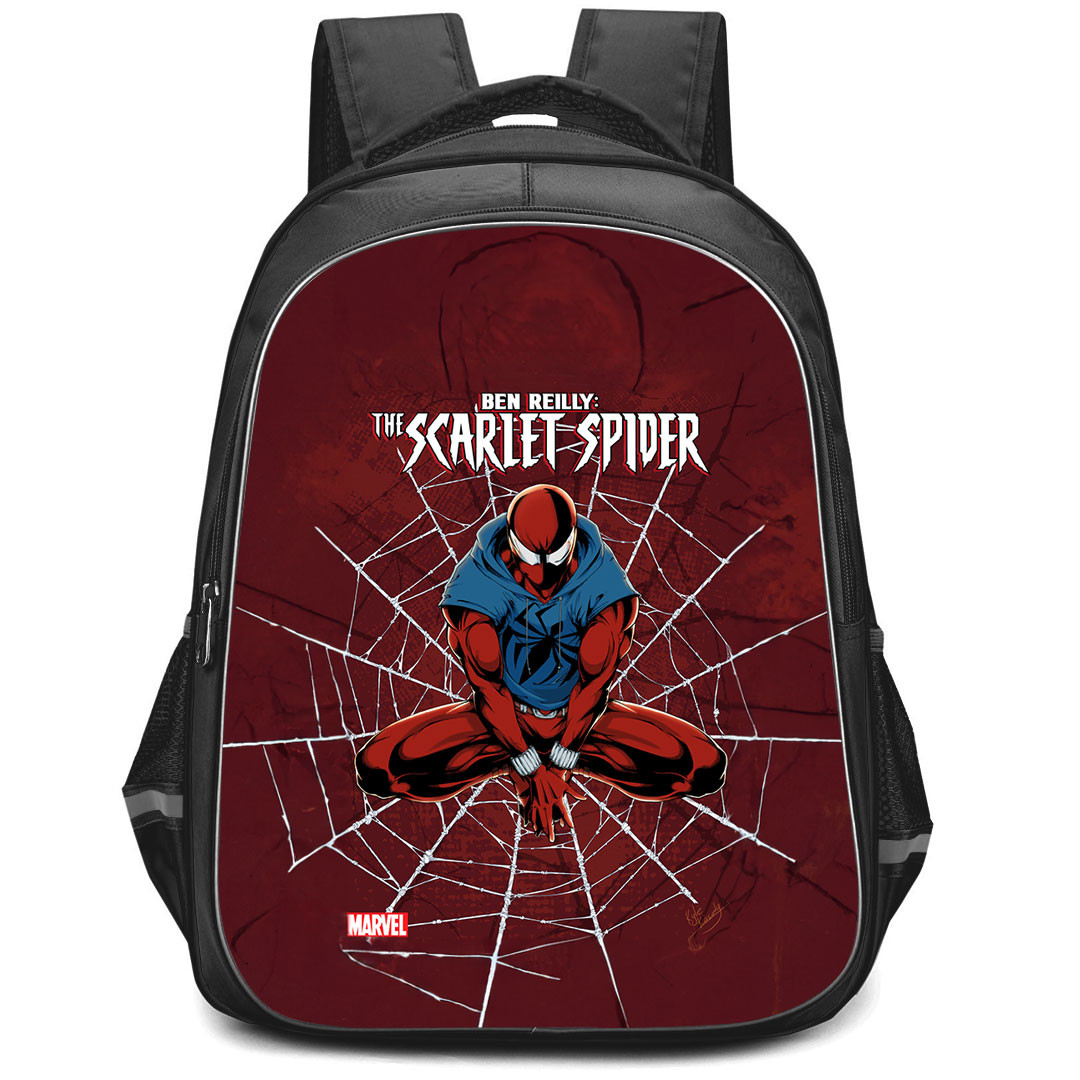 Spider Man Across The Spider Verse Scarlet Spider Backpack StudentPack ...
