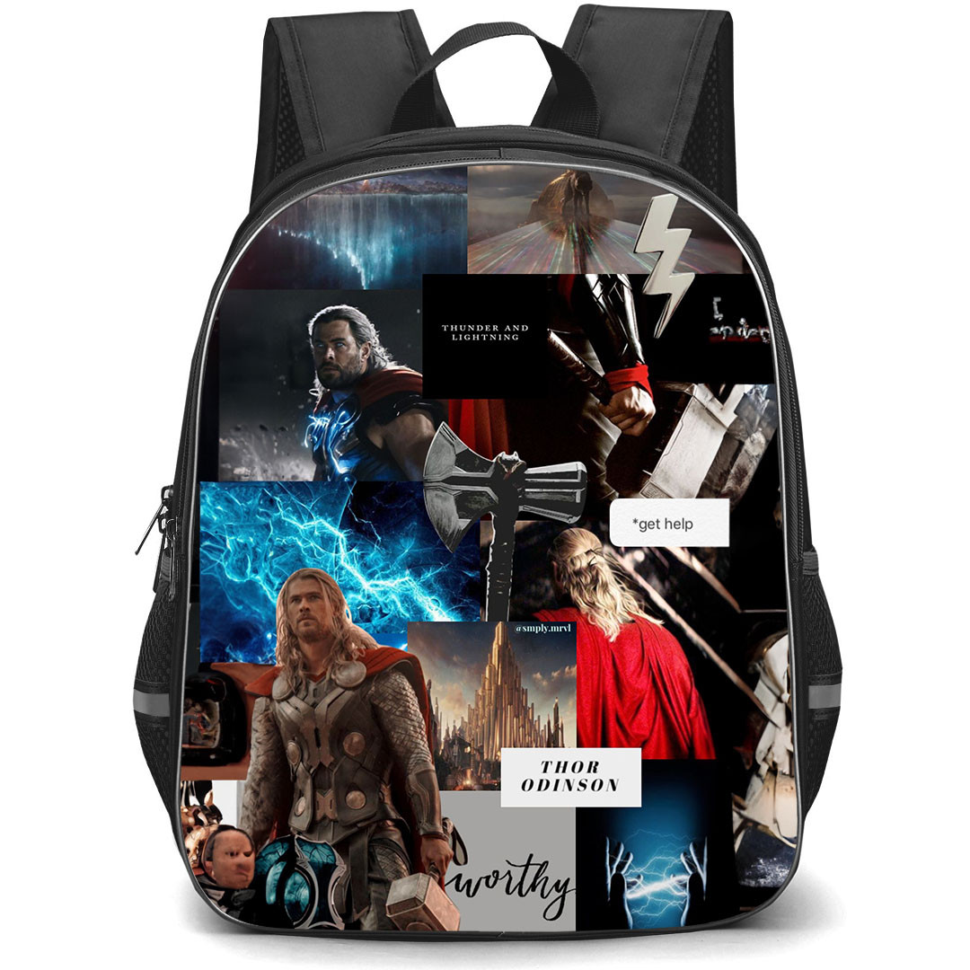 Marvel Thor Backpack StudentPack - Thor Movie Collage | Shirt Chic