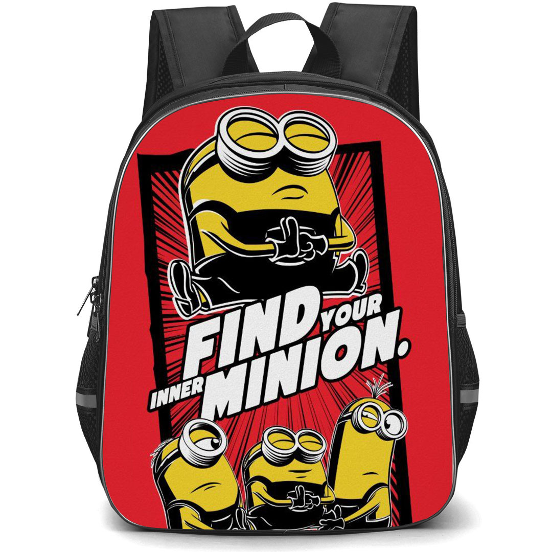 Minions Backpack StudentPack - Minions Find Your Inner Minion Cartoon ...