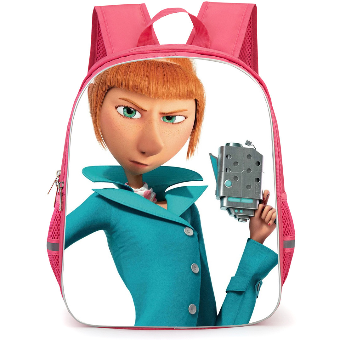 Minions Lucy Backpack StudentPack - Lucy Holding Gun Poster Movie Art ...
