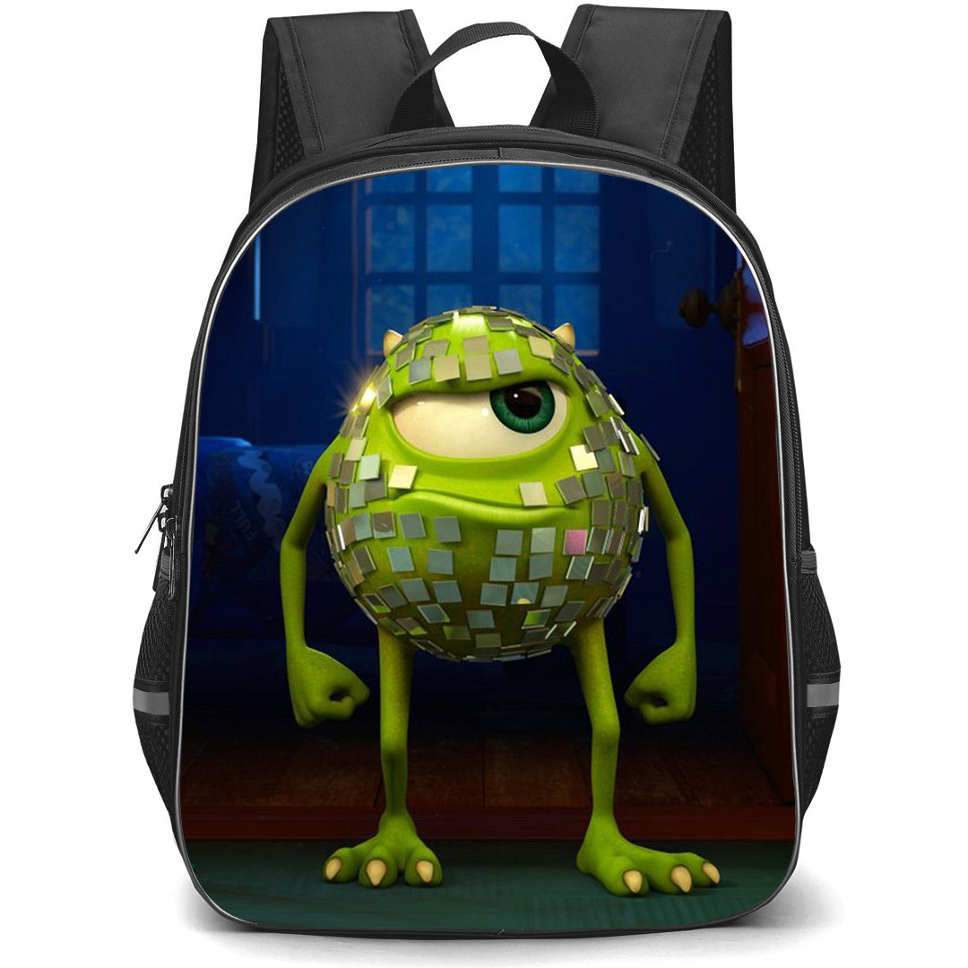Monster INC Mike Wazowski Backpack StudentPack - Mike Wazowski Mirror ...
