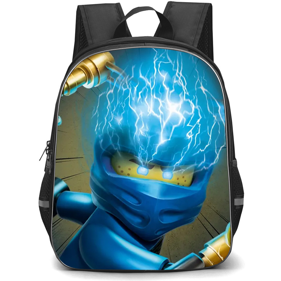 Ninjago Dragon Rising Jay Backpack StudentPack - Jay Lovable Lightning ...