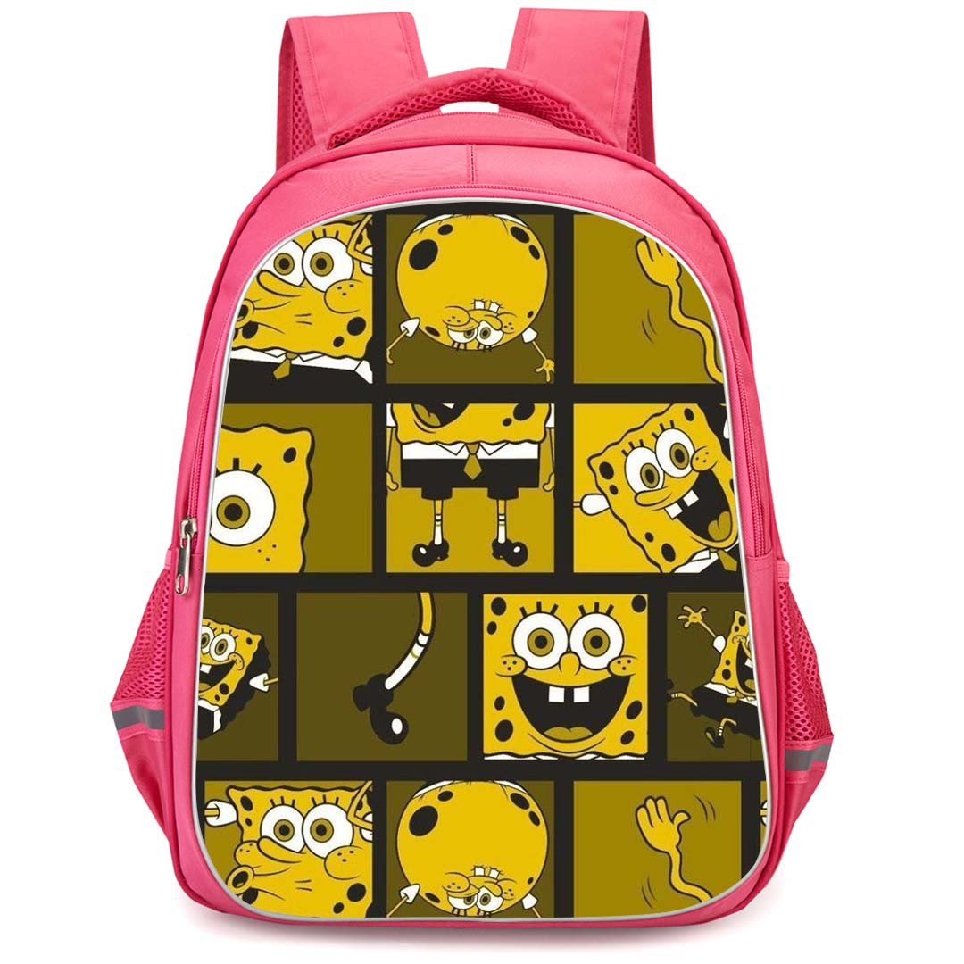 SpongeBob Backpack StudentPack - SpongeBob Funny Portrait Collage ...