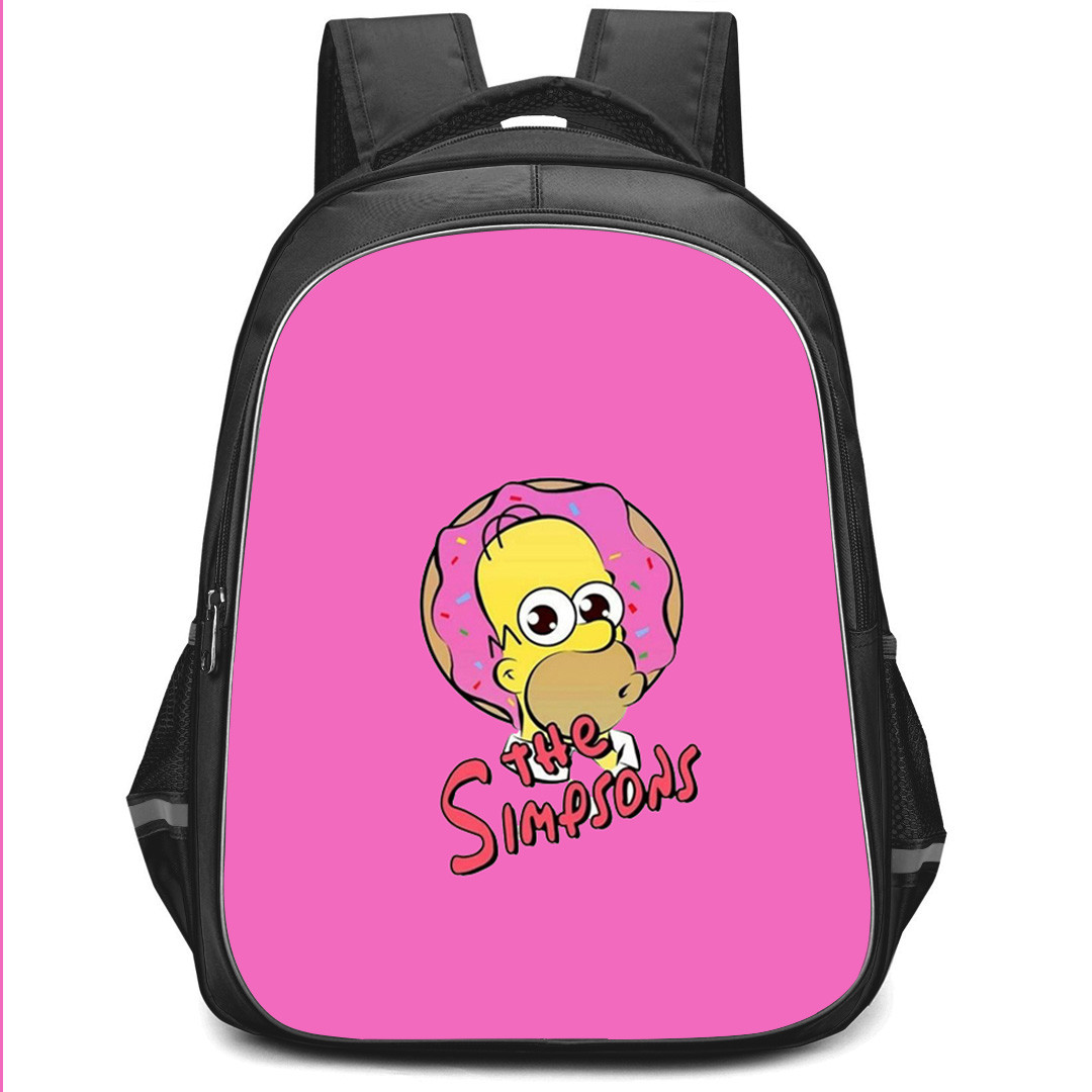 The Simpsons Homer Backpack StudentPack - Homer Avatar On White And ...