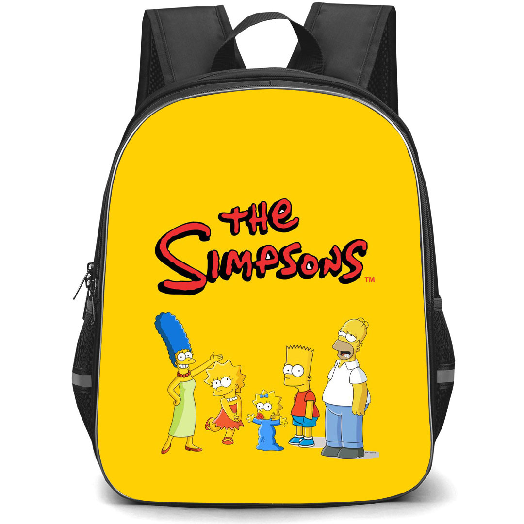 The Simpsons Backpack StudentPack - The Simpsons Poster Yellow ...