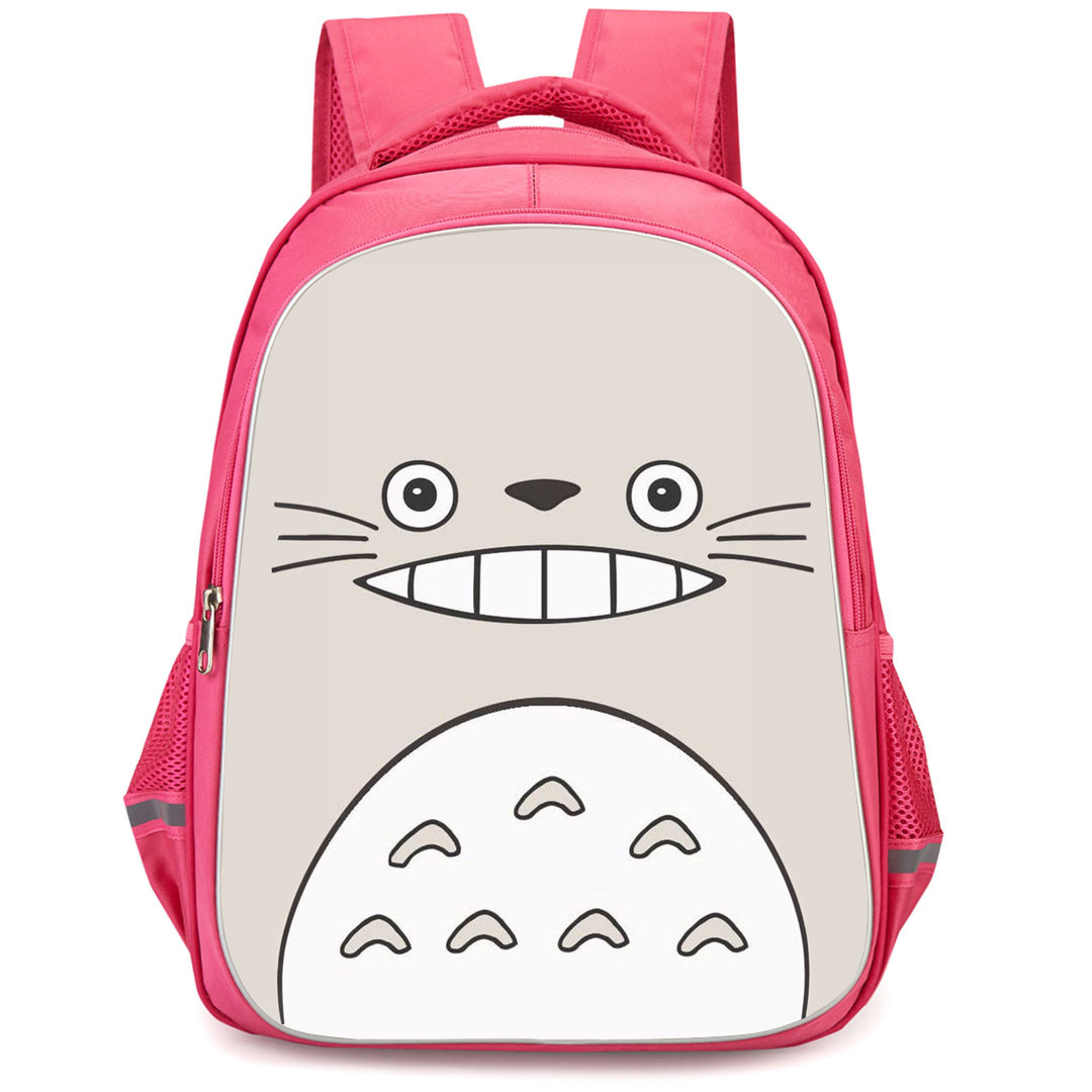 My Neighbor Totoro Backpack StudentPack - Totoro Avatar Gray Background ...