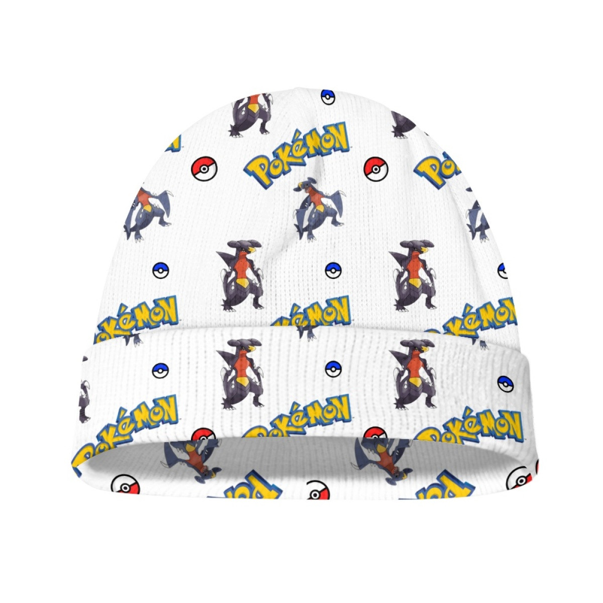 Pokemon Garchomp Beanie Cap Hat - Garchomp Character Series Art | Shirt ...