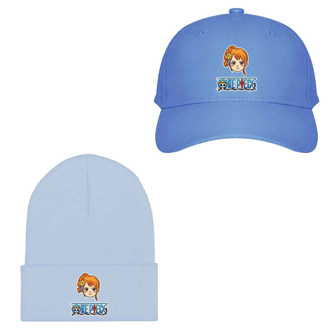 One Piece Nami Baseball Cap Beanie Hat - Nami Avatar Chibi Art | Shirt Chic