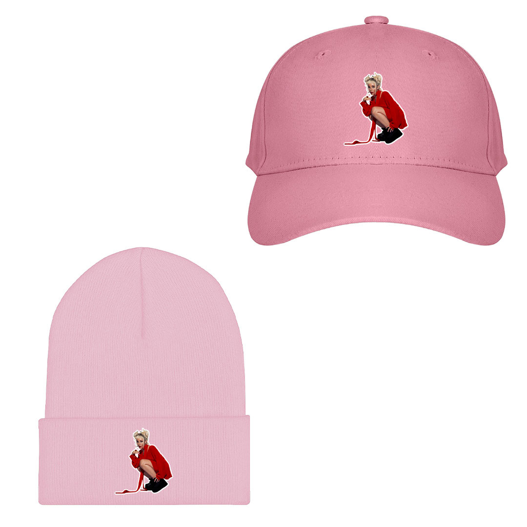 Doja Cat Baseball Cap Beanie Hat - Doja Cat Sitting | Shirt Chic