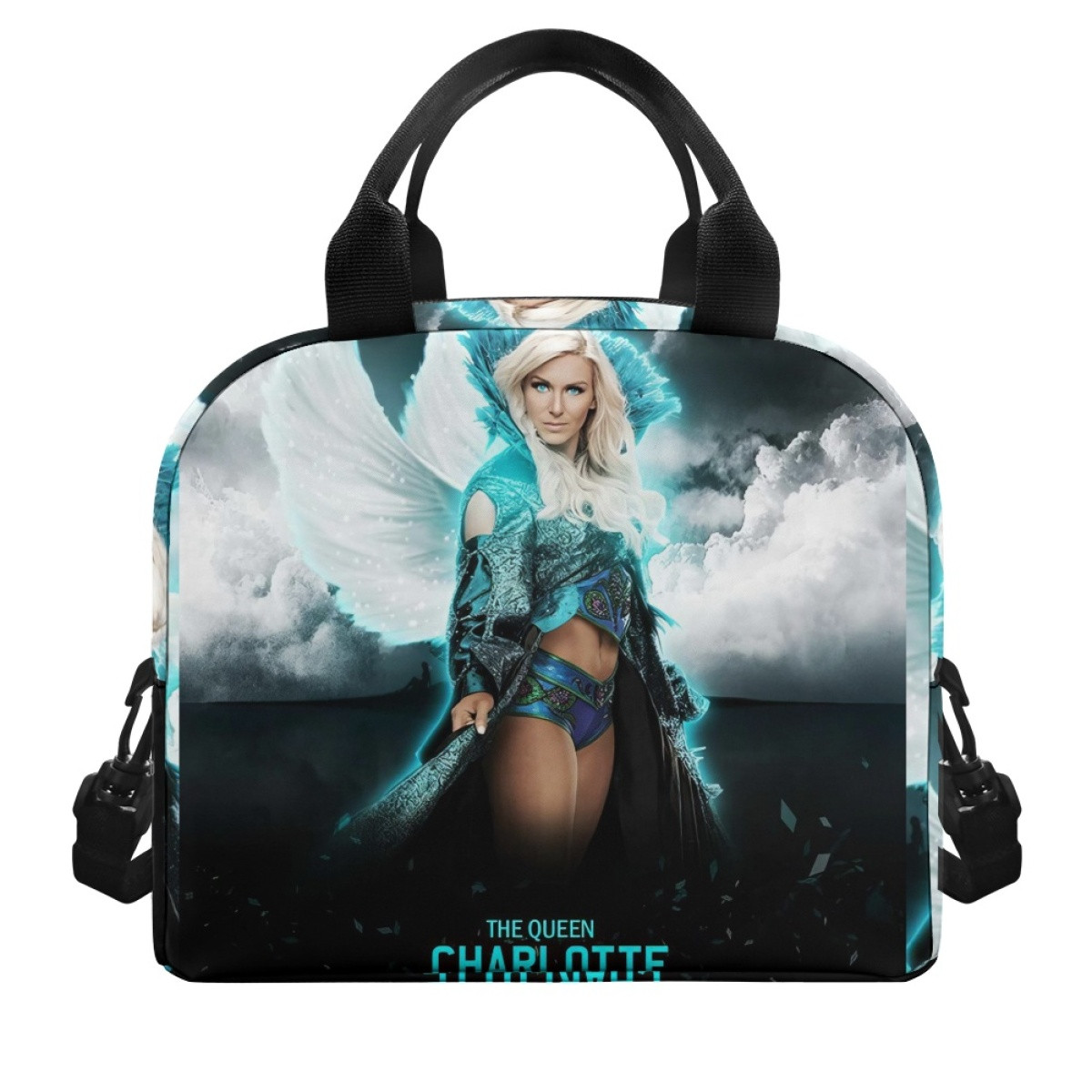 WWE Charlotte Flair Lunch Box - Charlotte Flair Wings | Shirt Chic