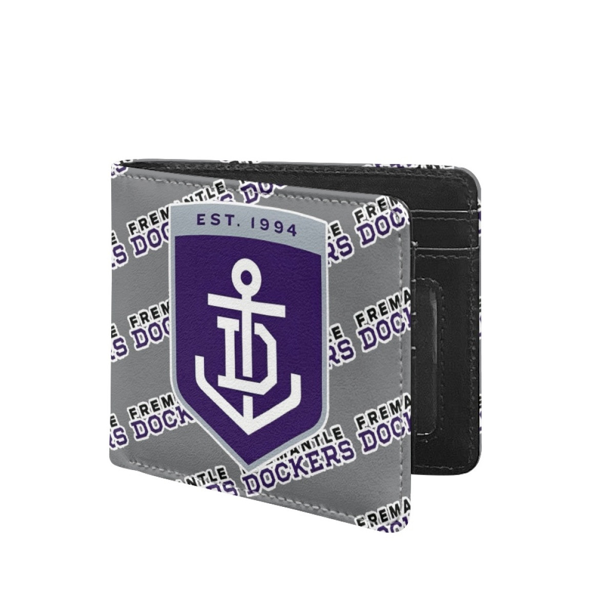 Fremantle Dockers Football Club Bifold Wallet - Dockers Football Club ...
